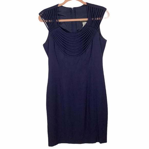 Amanda Taylor | Dresses | Amanda Taylor Dress Navy Strappy Size ...